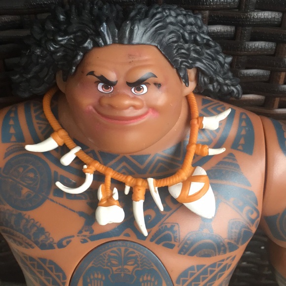 Disney | Toys | Disney Store Moana Talking Maui Doll Two | Poshmark